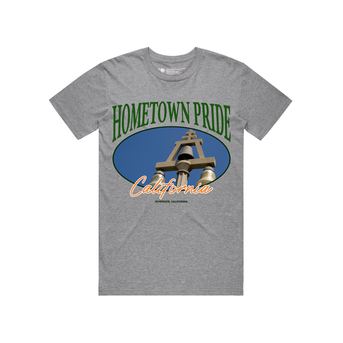 Heather Grey Riverside Raincross Hometown Pride Shirt – 1LoveIE